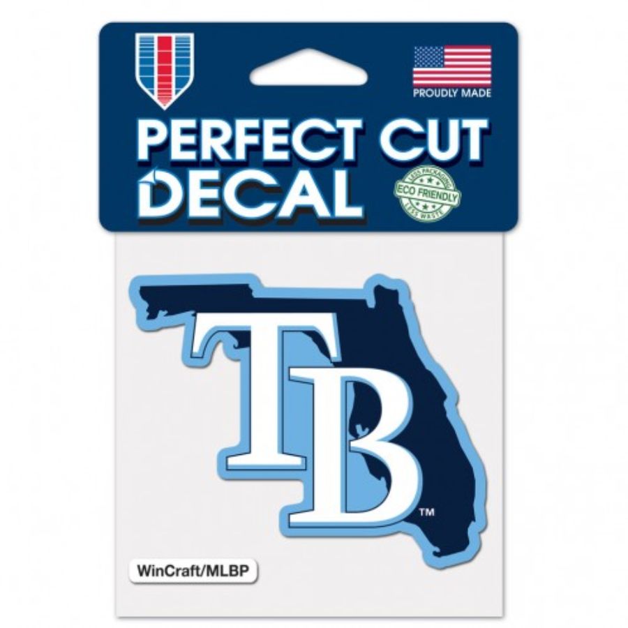 Tampa Bay Rays Home State Florida - 4x4 Die Cut Decal at Sticker Shoppe