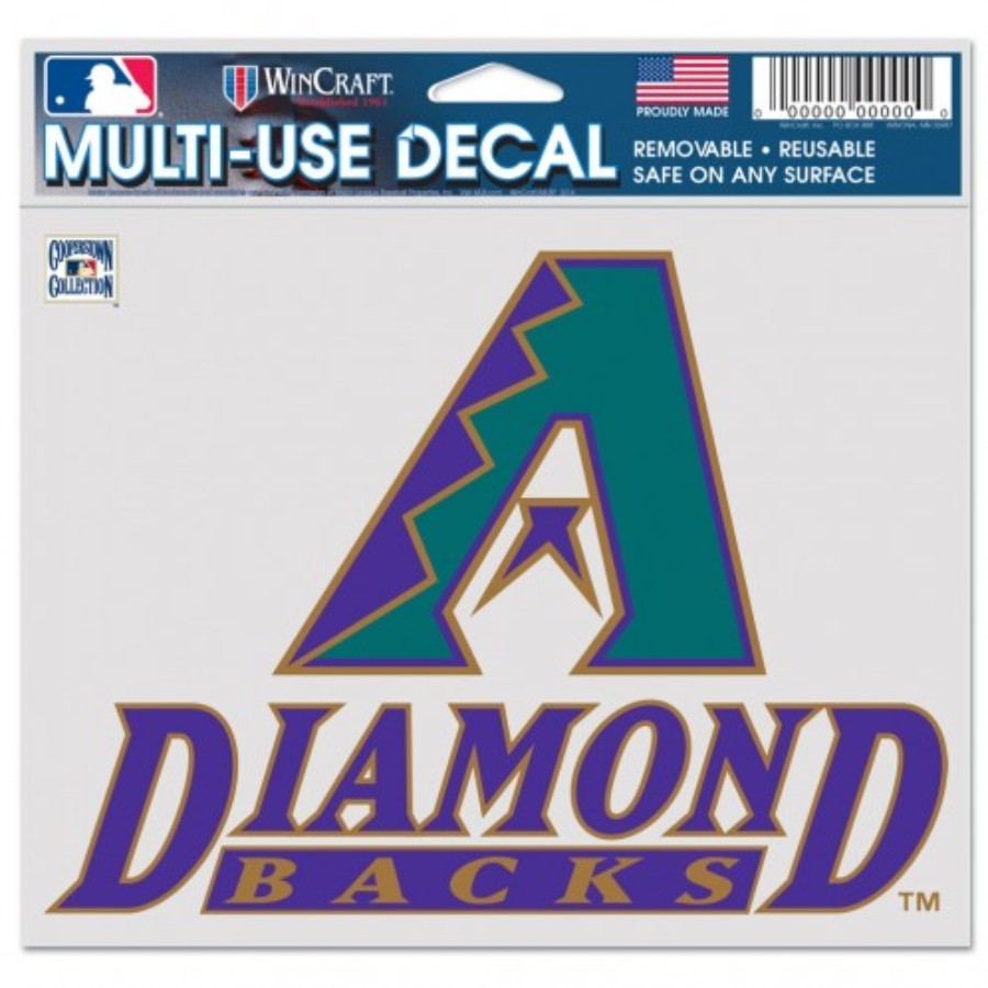 Arizona Diamondbacks Retro Cooperstown Logo - 5x6 Ultra Decal at ...