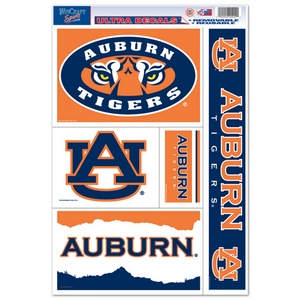 Auburn University Tigers - Set of 5 Ultra Decals at Sticker Shoppe