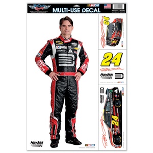Jeff Gordon #24 - Set of 4 Ultra Decals at Sticker Shoppe