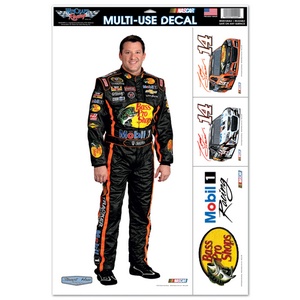 Tony Stewart #14 - Set of 4 Ultra Decals at Sticker Shoppe