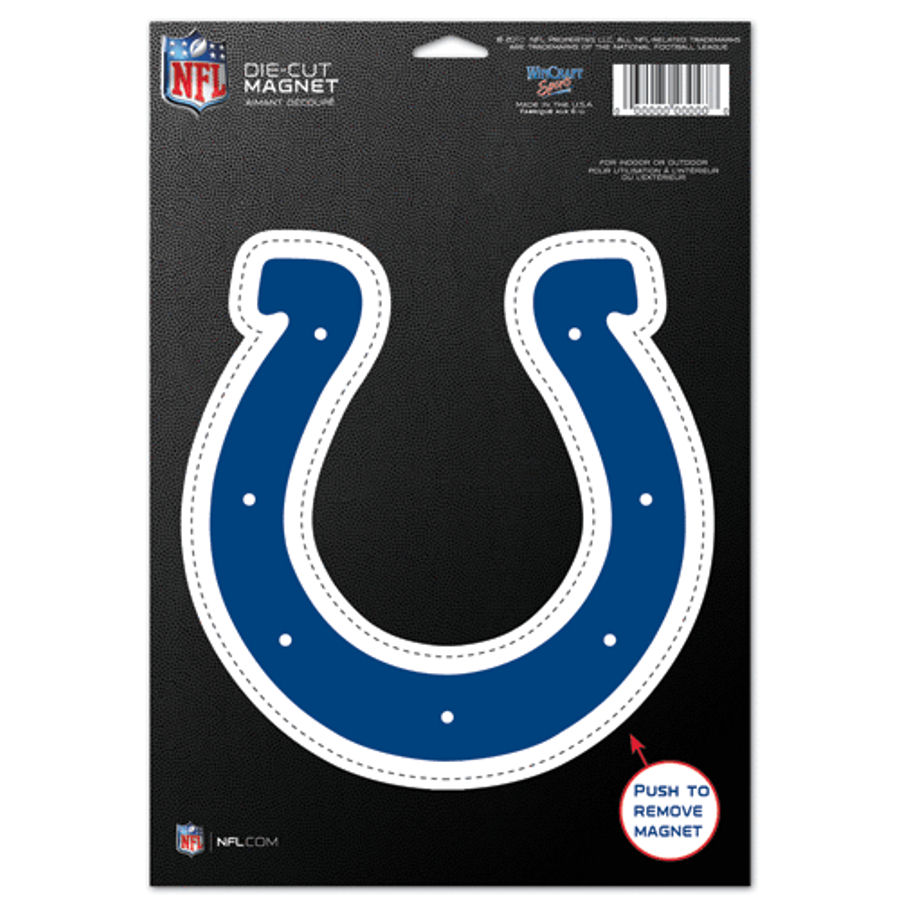 Indianapolis Colts Logo - 6x6 Die Cut Magnet at Sticker Shoppe