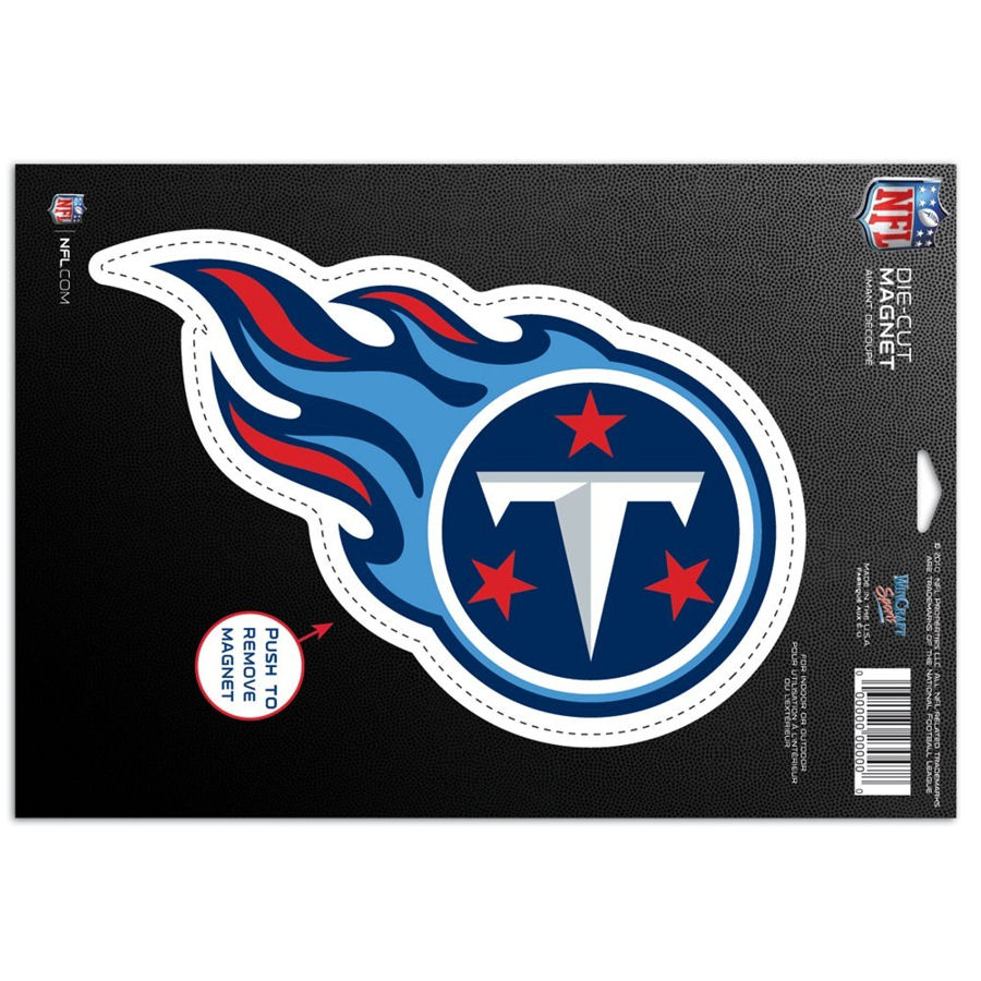 Tennessee Titans Logo - 6x6 Die Cut Magnet at Sticker Shoppe