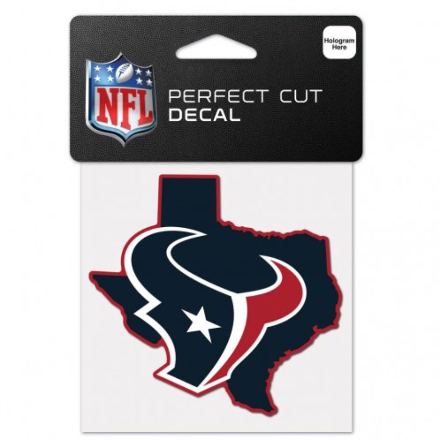 Houston Texans Home State Texas - 4x4 Die Cut Decal at Sticker Shoppe
