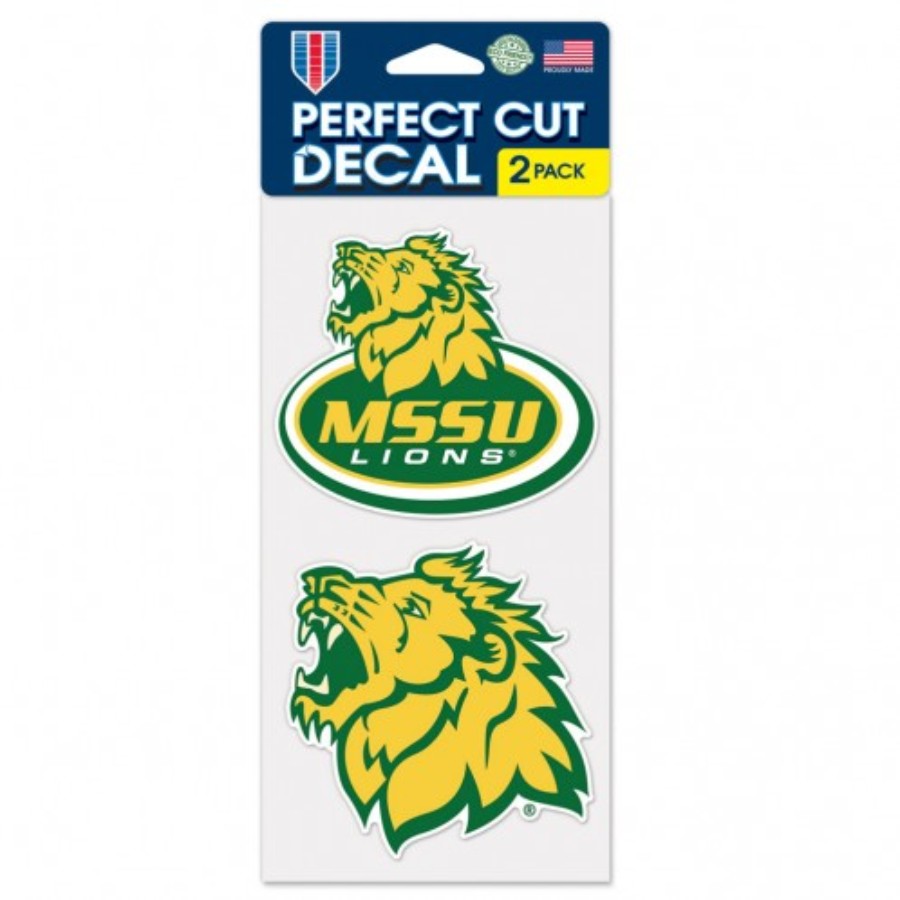 Missouri Southern State University Lions - Set of Two 4x4 Die Cut ...