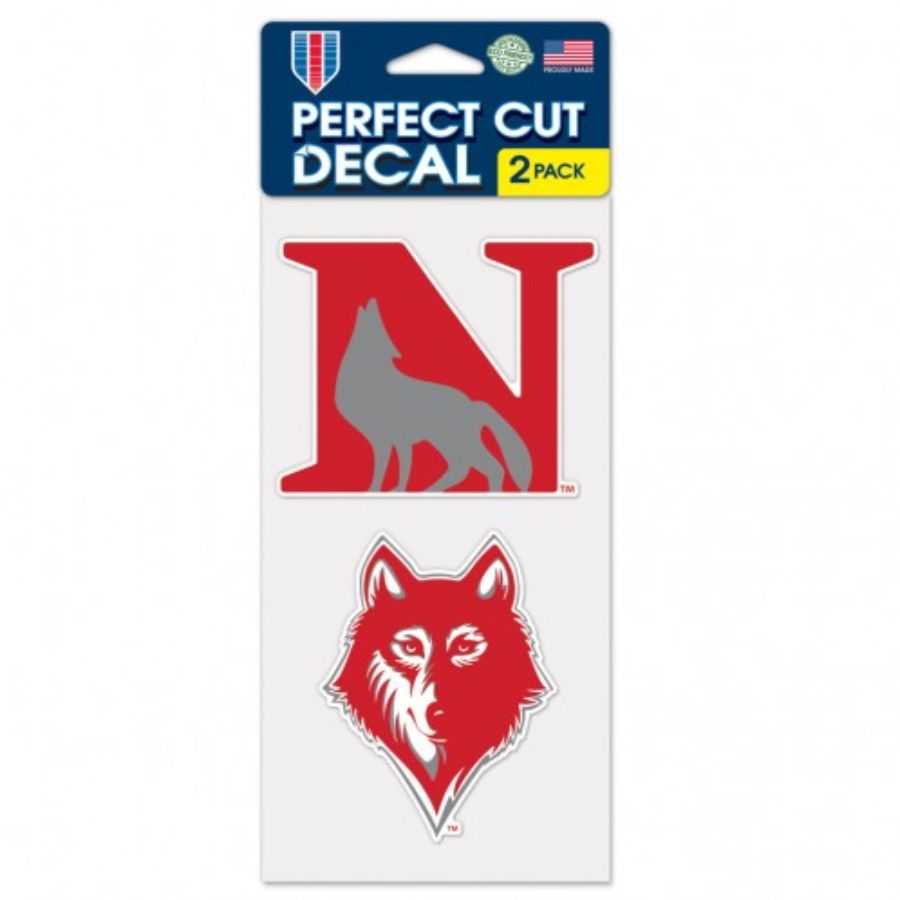 Newberry College Wolves - Set of Two 4x4 Die Cut Decals at Sticker Shoppe