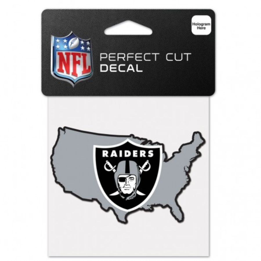 Oakland Raiders Raider Nation - 4x4 Die Cut Decal at Sticker Shoppe