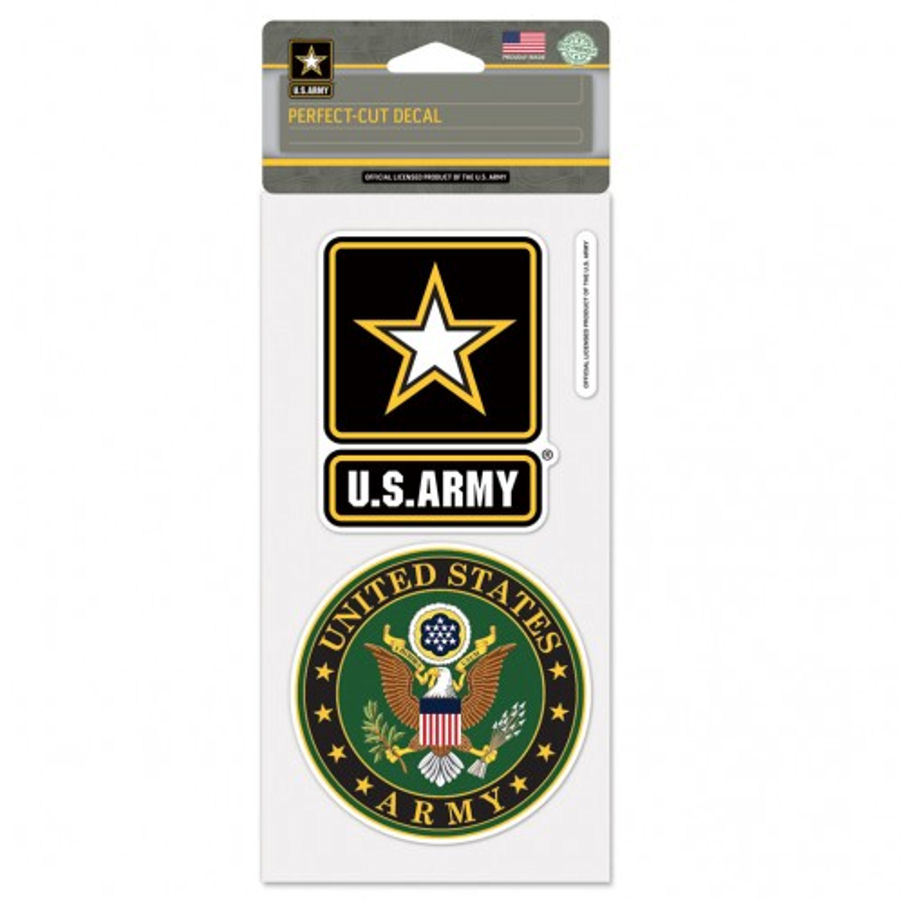 United States Army Logo - Set of Two 4x4 Die Cut Decals at Sticker Shoppe