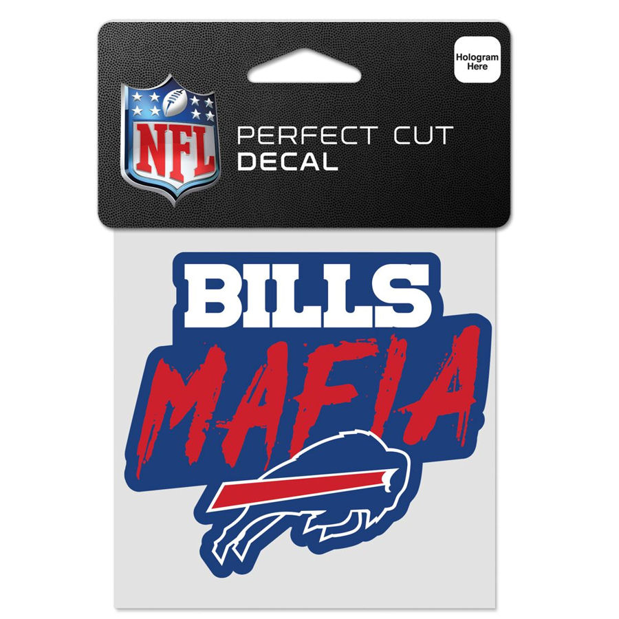 Buffalo Bills Mafia Slogan - 4x4 Die Cut Decal at Sticker Shoppe