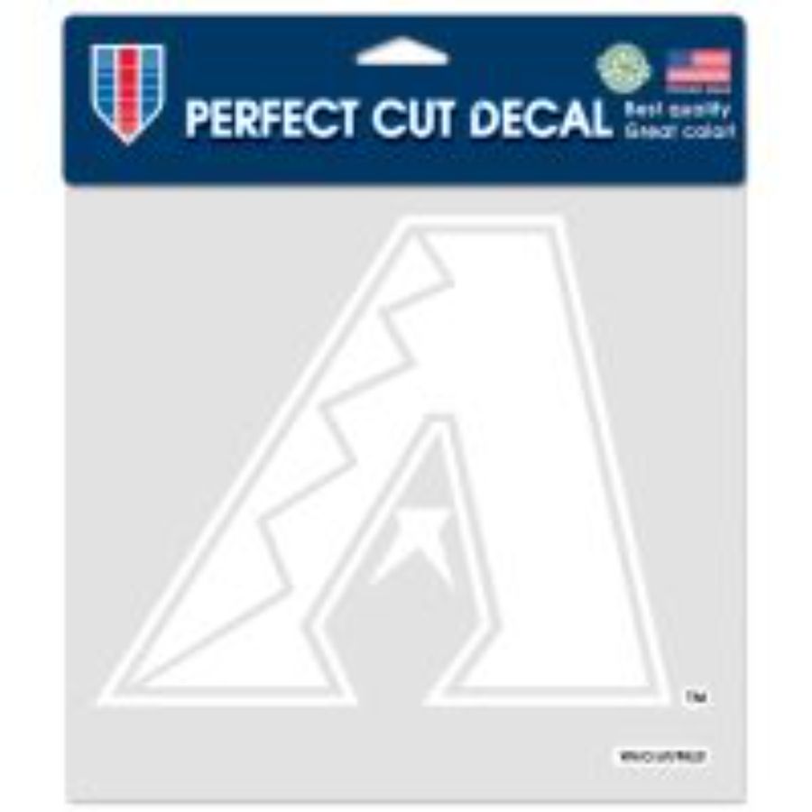 Arizona Diamondbacks - 8x8 White Die Cut Decal at Sticker Shoppe
