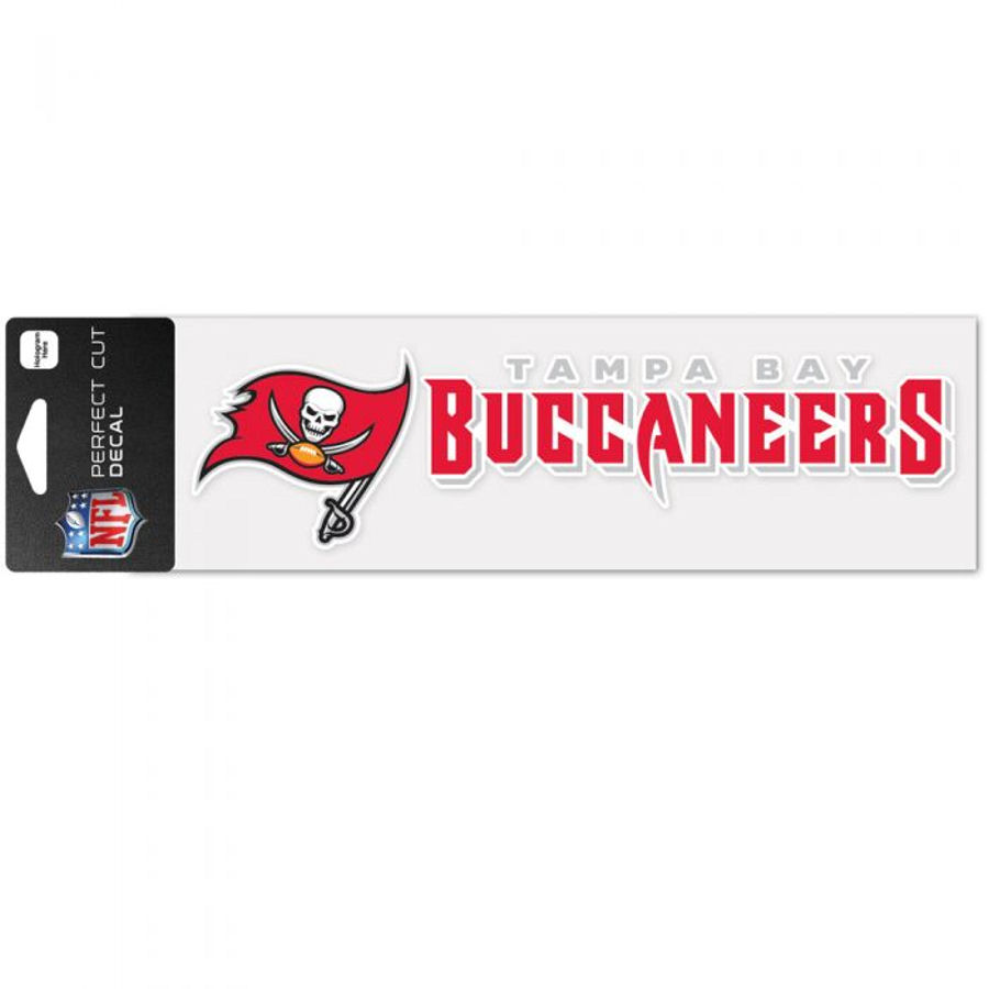 Tampa Bay Buccaneers - 3x10 Die Cut Decal at Sticker Shoppe