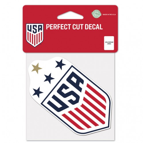 United States Women's Soccer Team - 4x4 Die Cut Decal at Sticker Shoppe