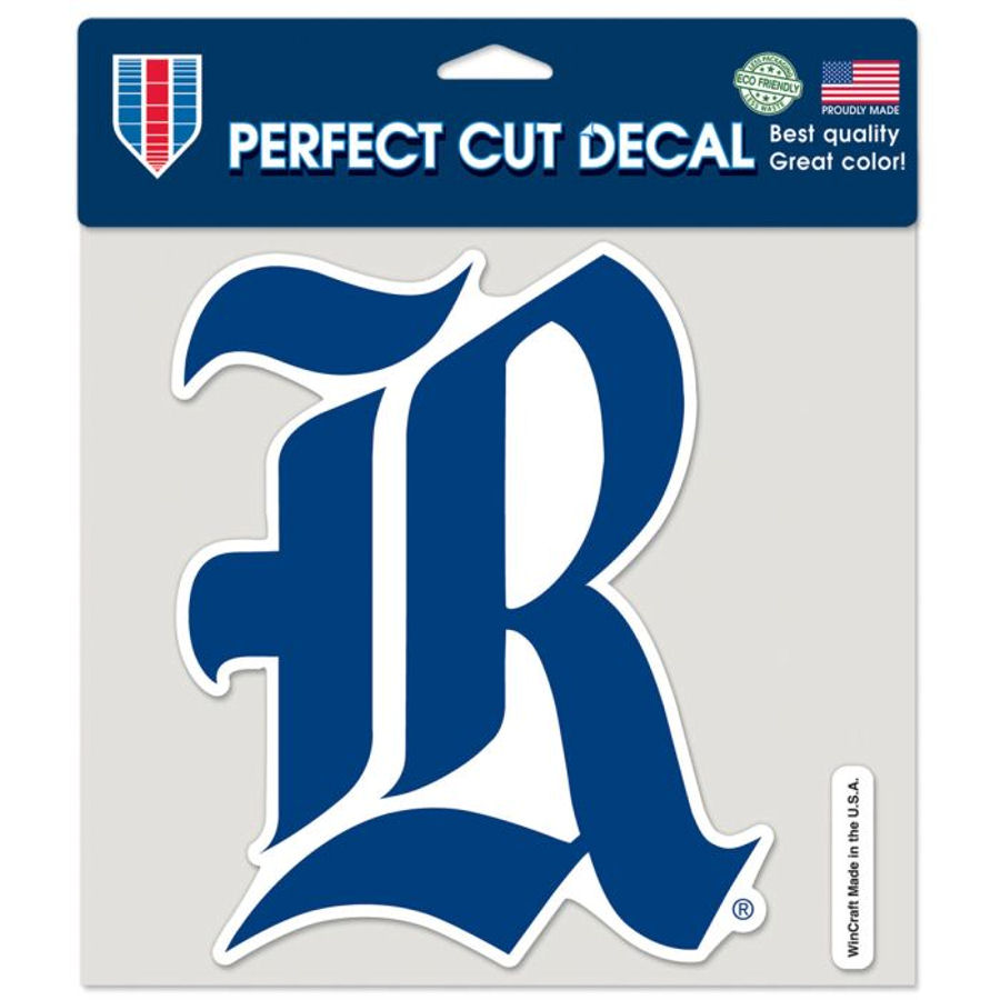 Rice University Owls - 8x8 Full Color Die Cut Decal at Sticker Shoppe