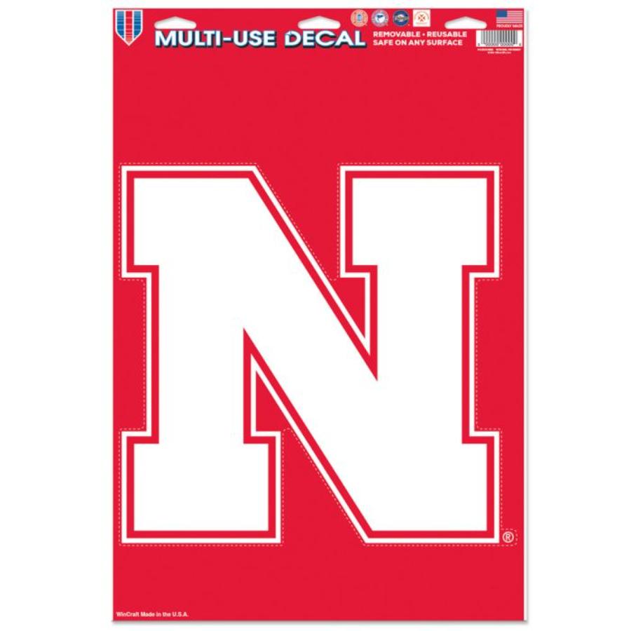 University Of Nebraska Cornhuskers - 11x17 Ultra Decal at Sticker Shoppe