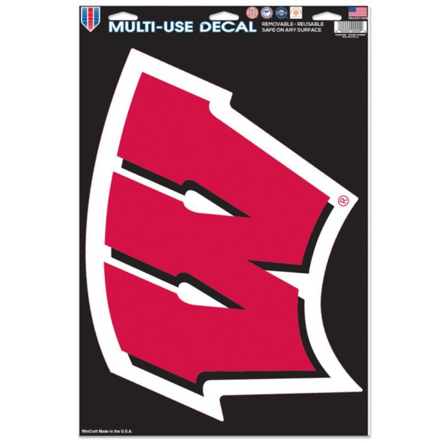 University Of Wisconsin Badgers - 11x17 Ultra Decal at Sticker Shoppe