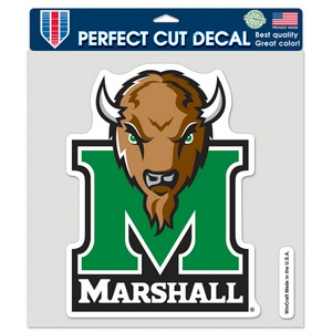 Marshall University Thundering Herd - 8x8 Full Color Die Cut Decal at ...