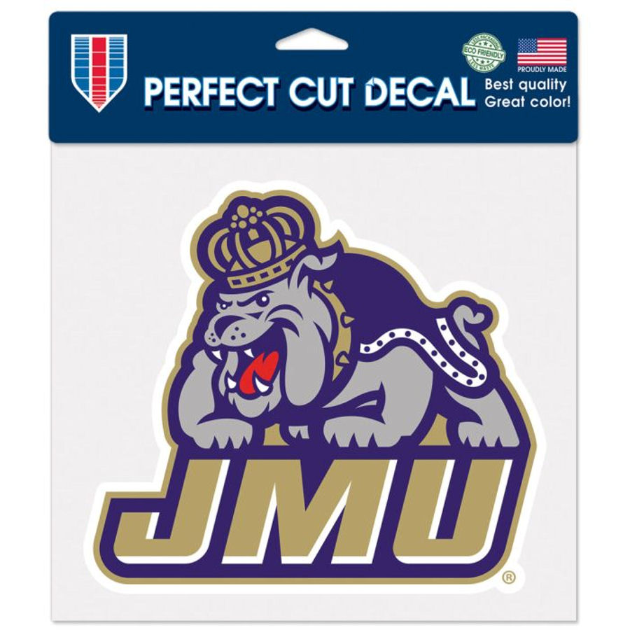 James Madison University Dukes - 8x8 Full Color Die Cut Decal at ...