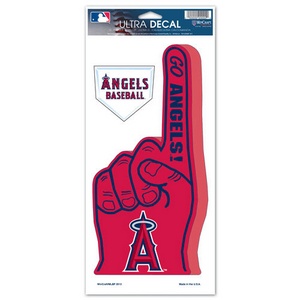 Los Angeles Angels of Anaheim - Finger Ultra Decal 2 Pack at Sticker Shoppe
