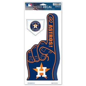 Houston Astros - Finger Ultra Decal 2 Pack at Sticker Shoppe