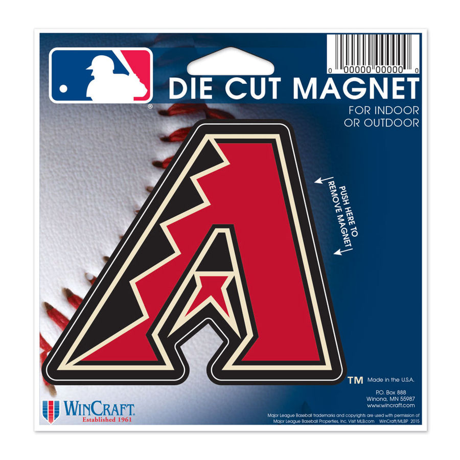 Arizona Diamondbacks Logo - 4.5" Die Cut Logo Magnet at Sticker Shoppe