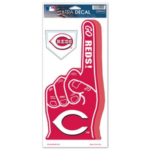 Cincinnati Reds - Finger Ultra Decal 2 Pack at Sticker Shoppe
