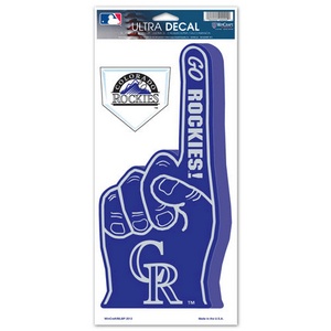 Colorado Rockies - Finger Ultra Decal 2 Pack at Sticker Shoppe