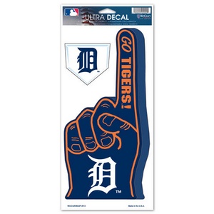 Detroit Tigers - Finger Ultra Decal 2 Pack at Sticker Shoppe