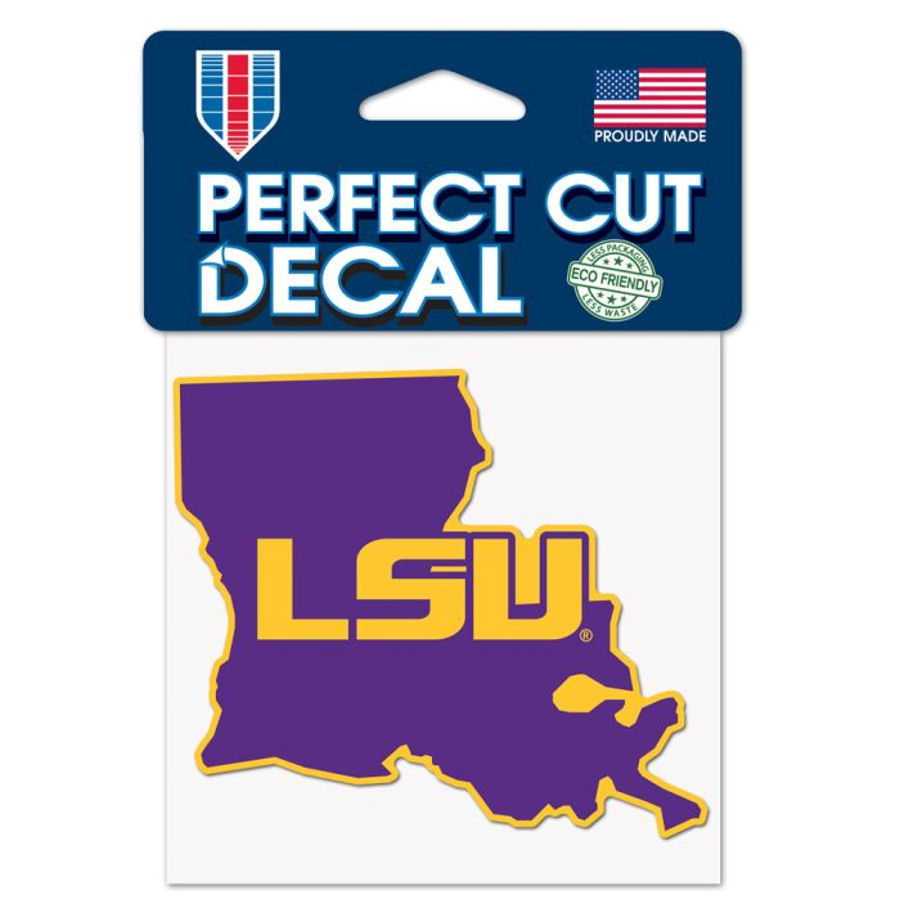 Louisiana State University LSU Tigers Home State Louisiana - 4x4 Die ...