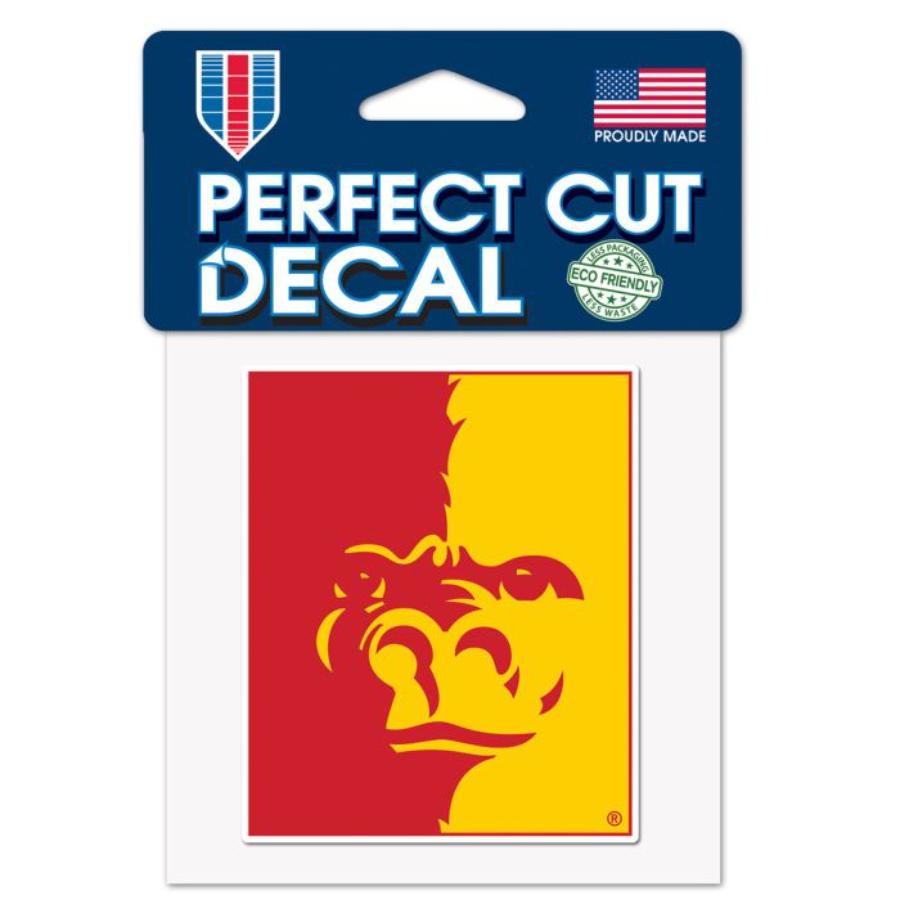 Pittsburg State University Gorillas - 4x4 Die Cut Decal at Sticker Shoppe