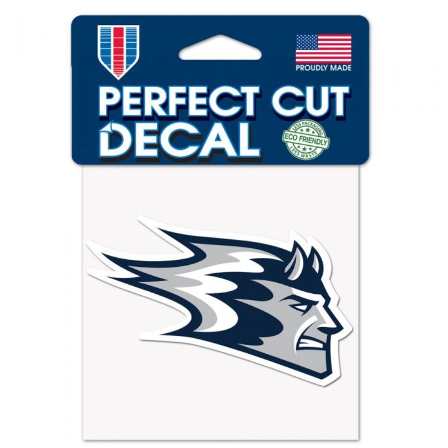 University Of Wisconsin-Stout Blue Devils - 4x4 Die Cut Decal at ...