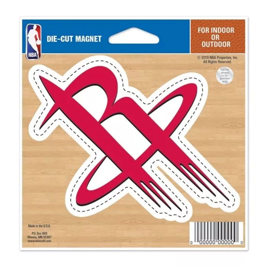 Houston Rockets Logo - 4.5" Die Cut Logo Magnet at Sticker Shoppe