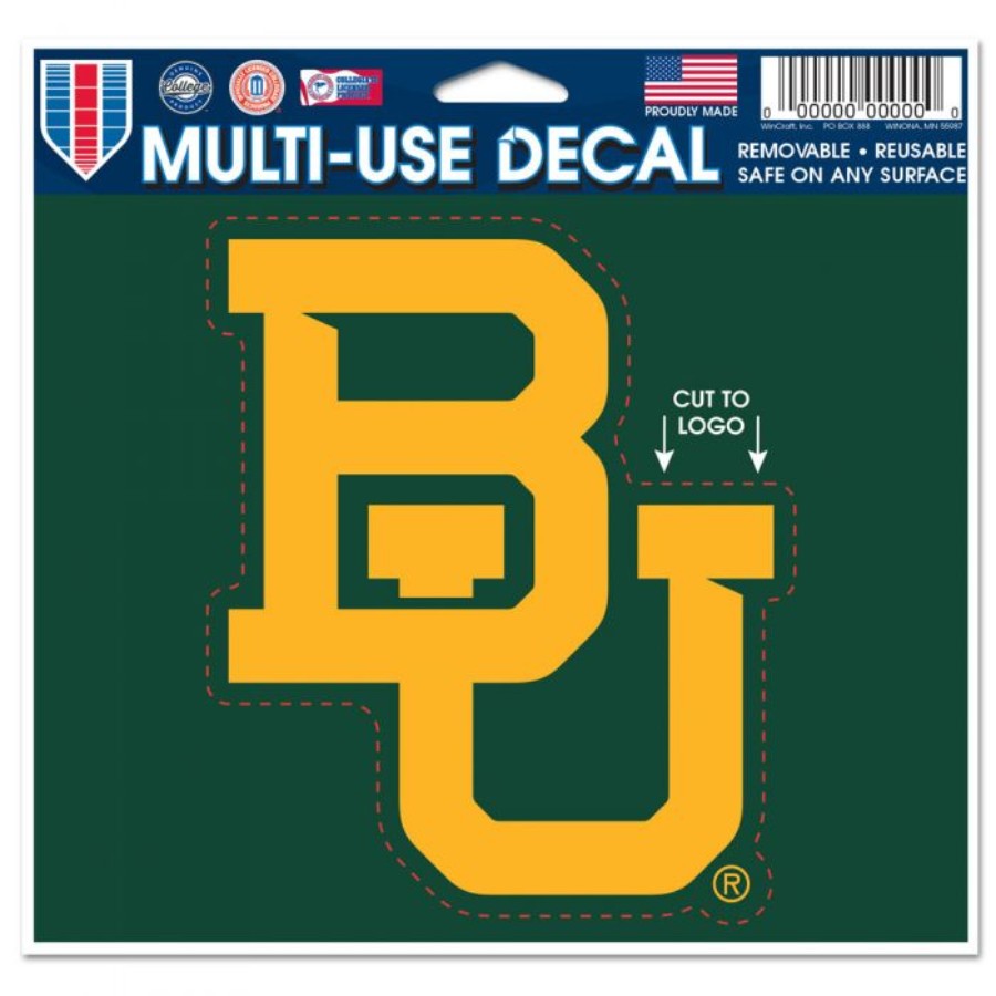 Baylor University Bears - 4.5x5.75 Die Cut Ultra Decal at Sticker Shoppe