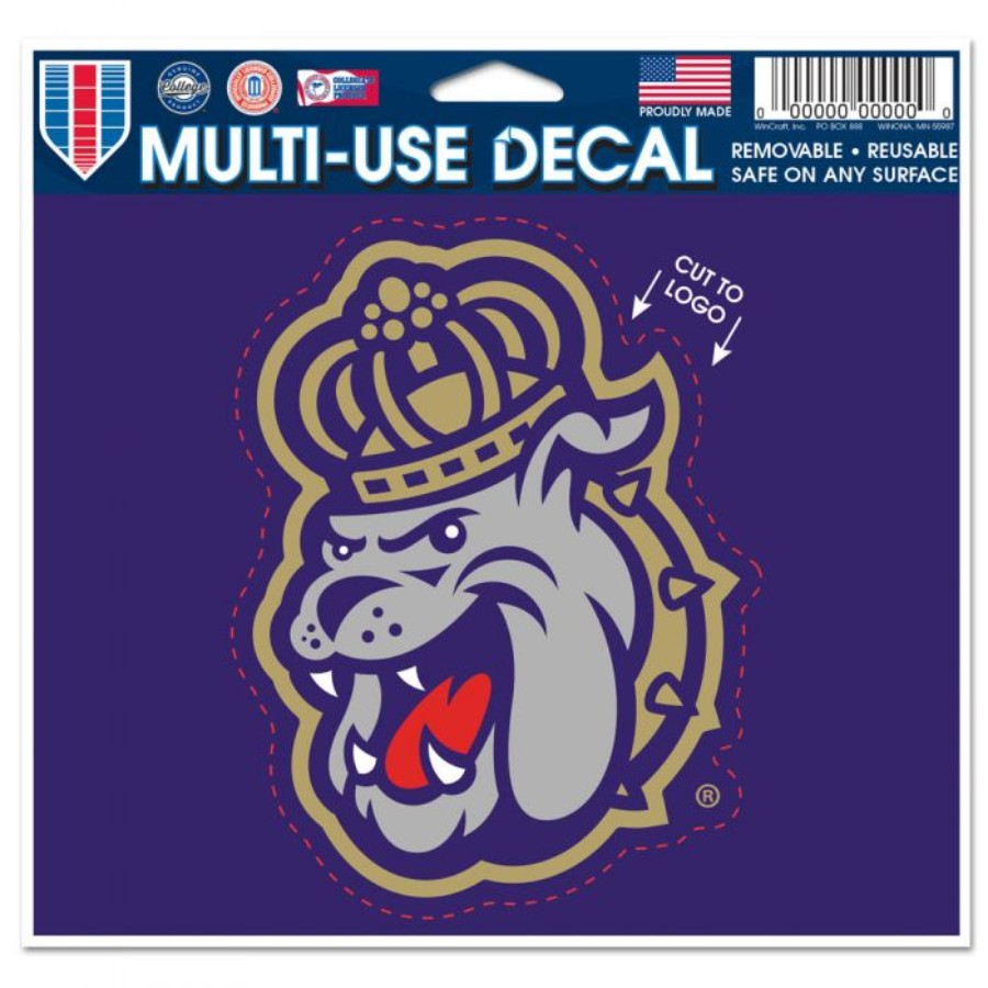 James Madison University Dukes - 4.5x5.75 Die Cut Ultra Decal at ...