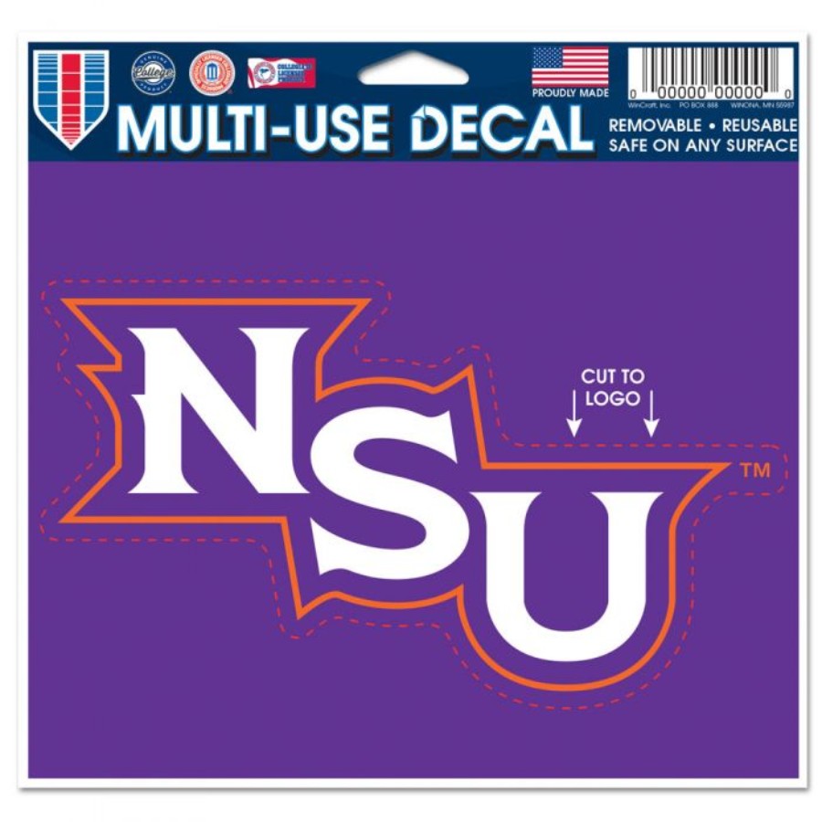 Northwestern State University Demons - 4.5x5.75 Die Cut Ultra Decal at ...