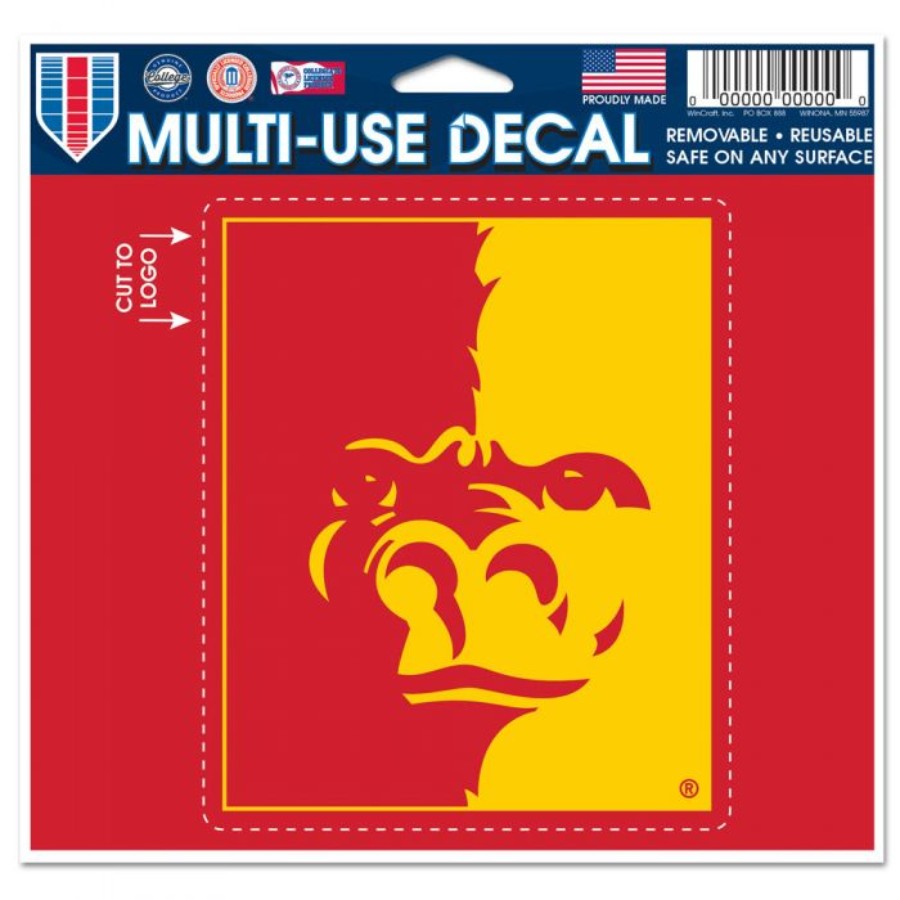 Pittsburg State University Gorillas - 4.5x5.75 Die Cut Ultra Decal at ...