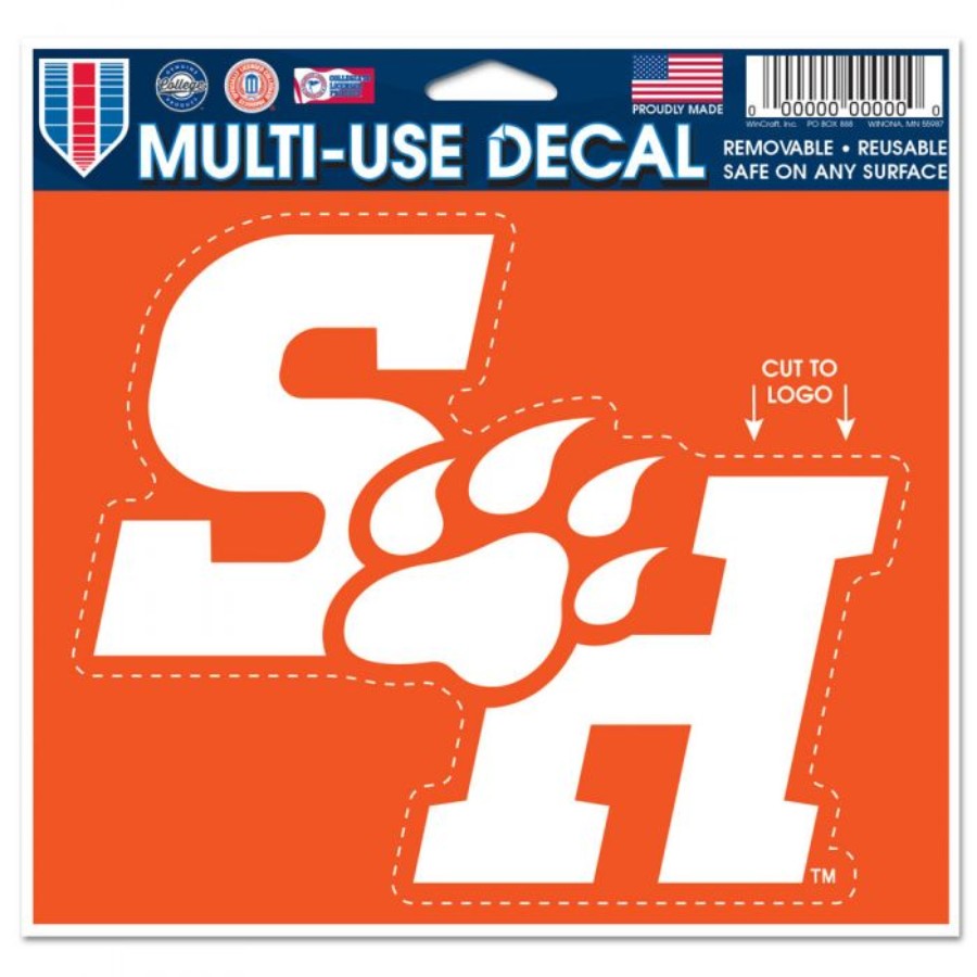 Sam Houston State University Bearkats - 4.5x5.75 Die Cut Ultra Decal at ...