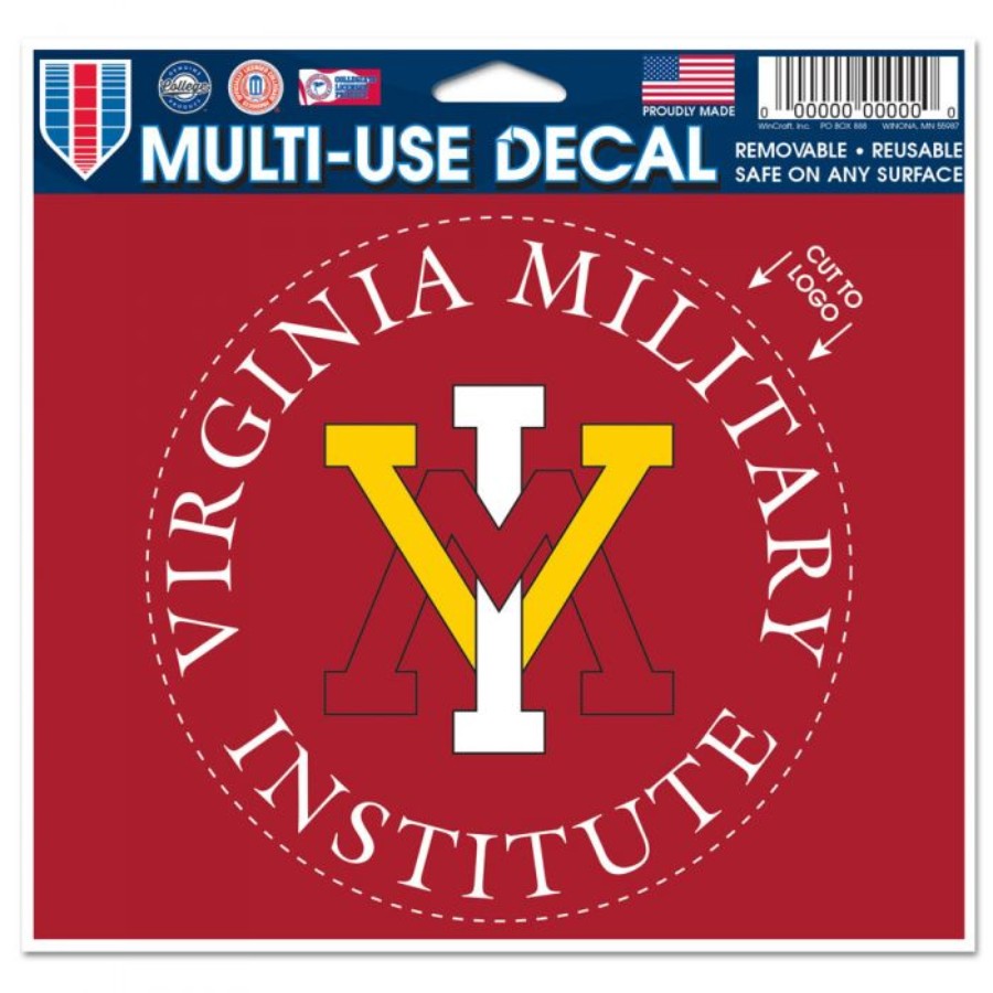 Virginia Military Institute Keydets - 4.5x5.75 Die Cut Ultra Decal at ...