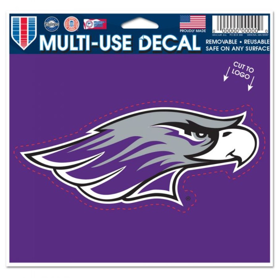 University Of Wisconsin-Whitewater Warhawks - 4.5x5.75 Die Cut Ultra ...