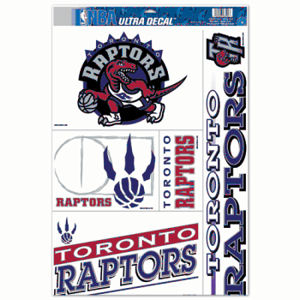 Toronto Raptors - Set of 5 Ultra Decals at Sticker Shoppe