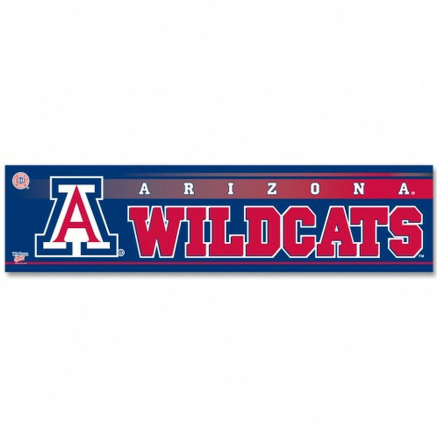 University Of Arizona Wildcats - 3x12 Bumper Sticker Strip at Sticker ...
