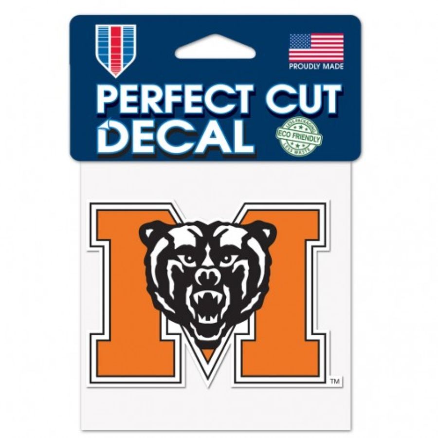 Mercer University Bears - 4x4 Die Cut Decal at Sticker Shoppe
