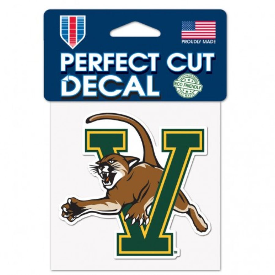 University Of Vermont Catamounts - 4x4 Die Cut Decal at Sticker Shoppe