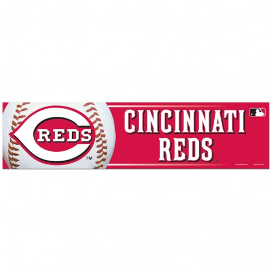 Cincinnati Reds - 3x12 Bumper Sticker Strip at Sticker Shoppe