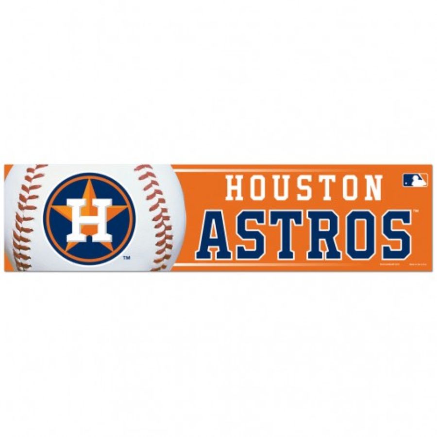 Houston Astros - 3x12 Bumper Sticker Strip at Sticker Shoppe