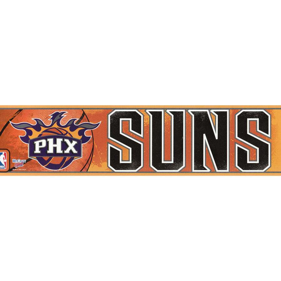 Phoenix Suns - 3x12 Bumper Sticker Strip at Sticker Shoppe