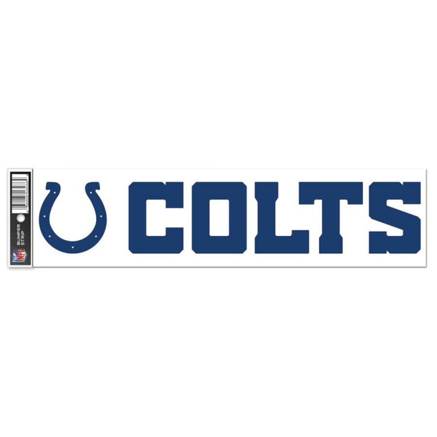 Indianapolis Colts 2020 Logo - 3x12 Bumper Sticker Strip at Sticker Shoppe