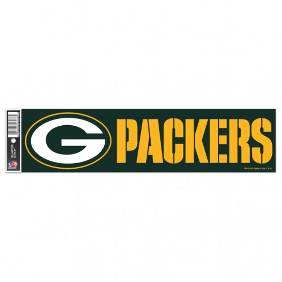 Green Bay Packers - 3x12 Bumper Sticker Strip at Sticker Shoppe