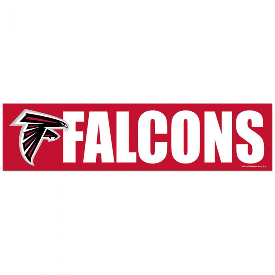 Atlanta Falcons - 3x12 Bumper Sticker Strip at Sticker Shoppe