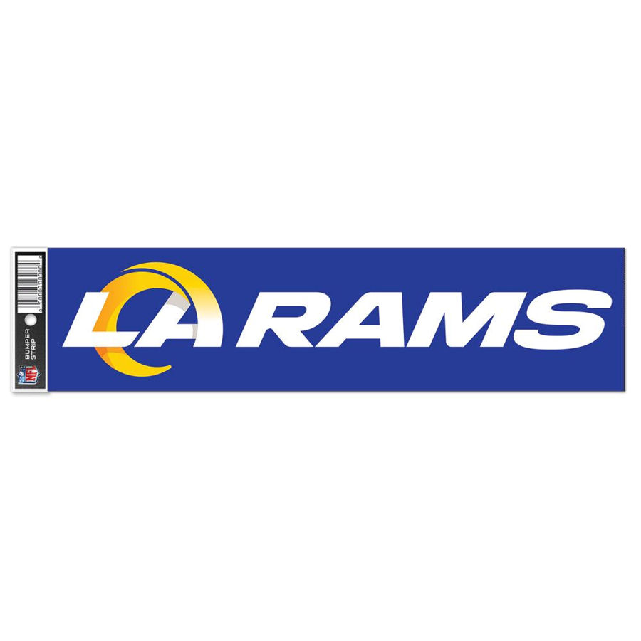 Los Angeles Rams 2020 Logo - 3x12 Bumper Sticker Strip at Sticker Shoppe