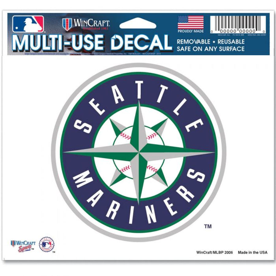 Seattle Mariners - 5x6 Ultra Decal at Sticker Shoppe